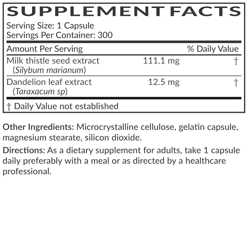 milk thistle extract for fatty liver
