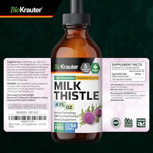 milk thistle extract for healthy digestion