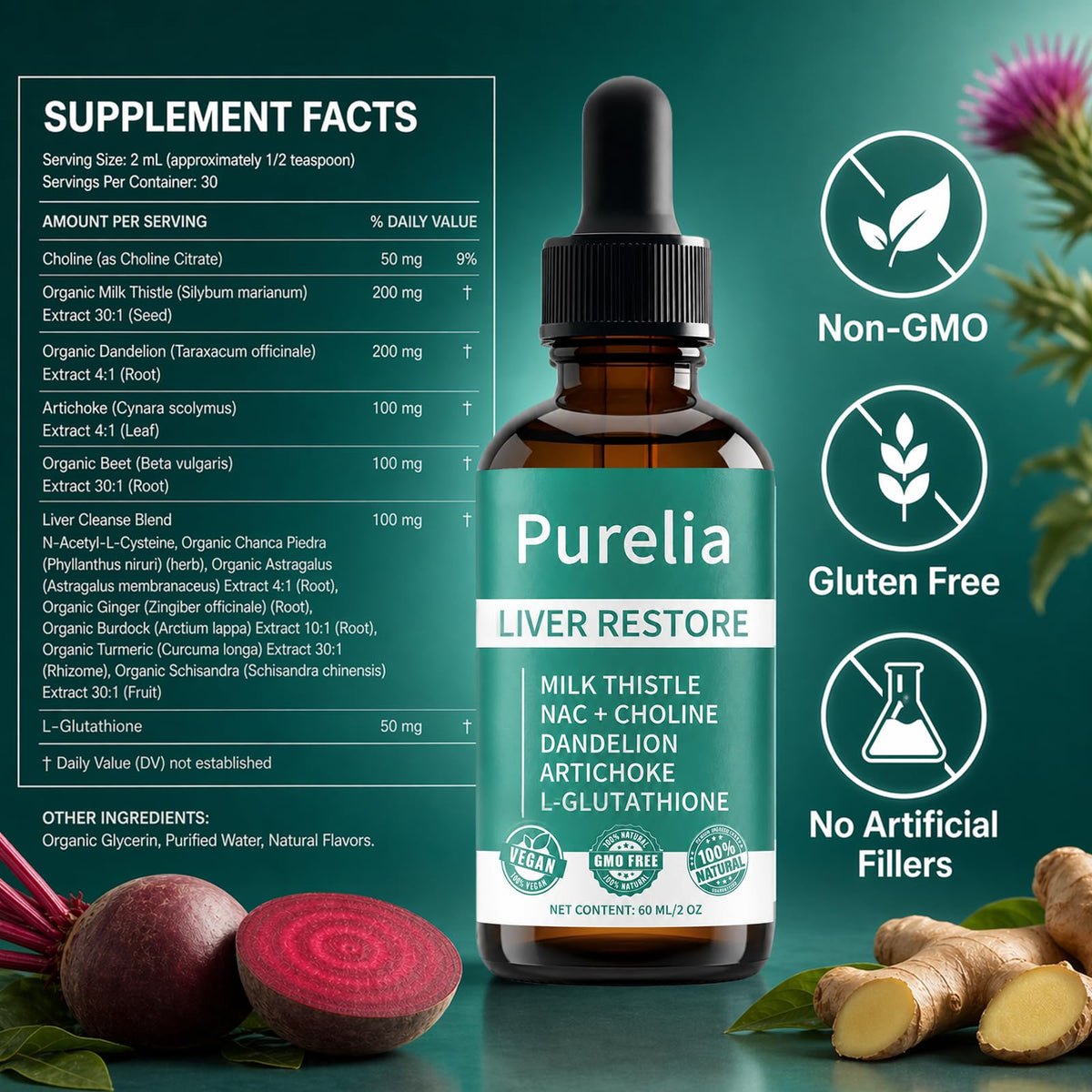 Milk Thistle extract for liver function