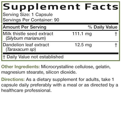 milk thistle extract for liver support