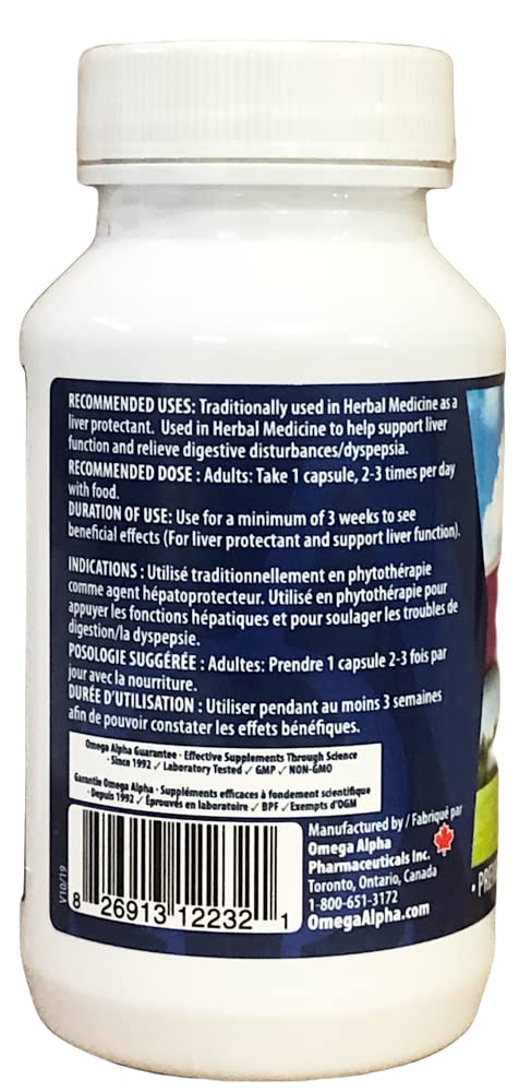 milk thistle for detoxifying the liver