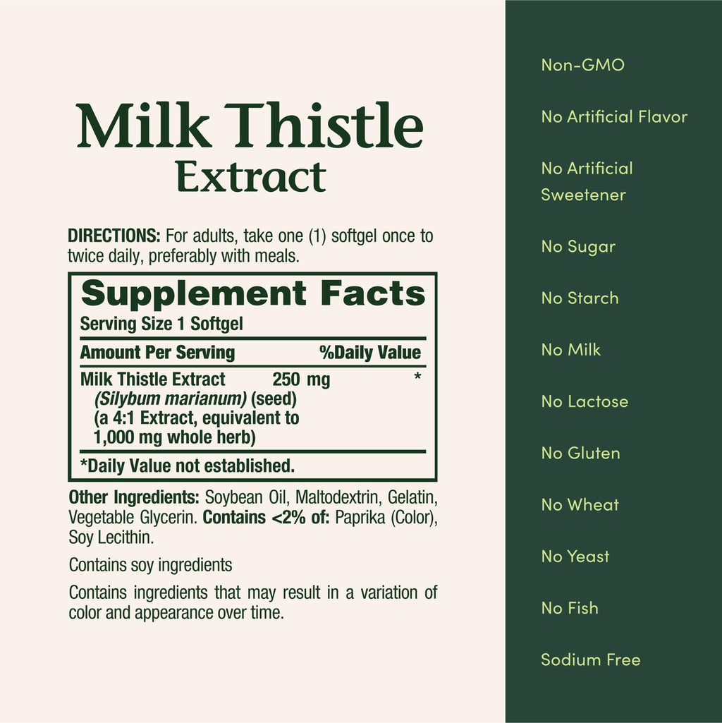 milk thistle for digestive health
