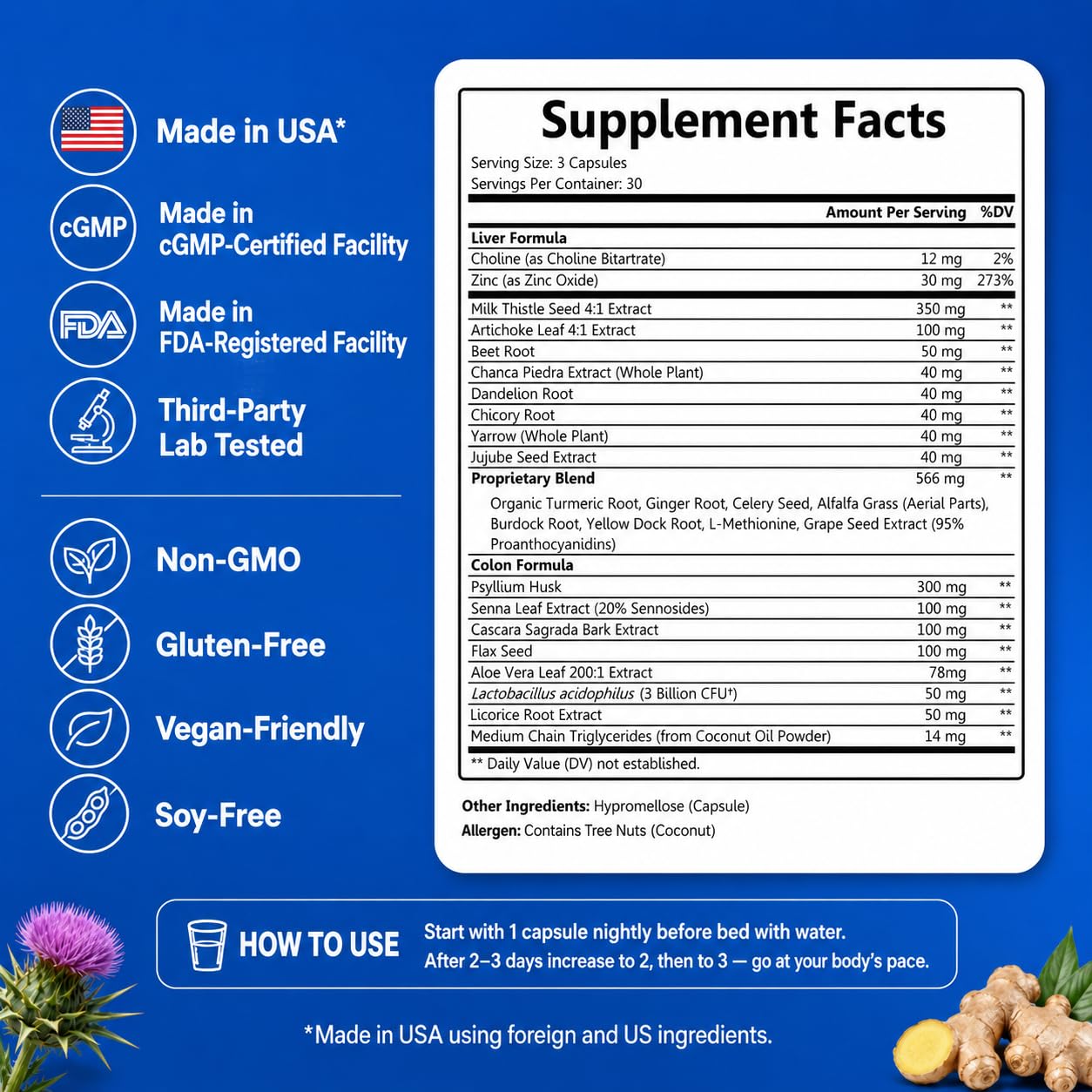 Milk thistle for digestive support