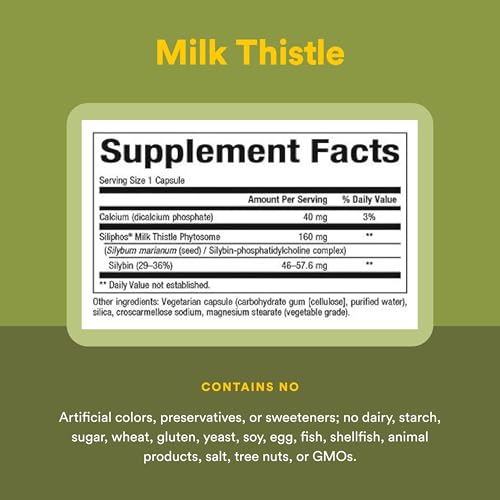 milk thistle for fatty liver health
