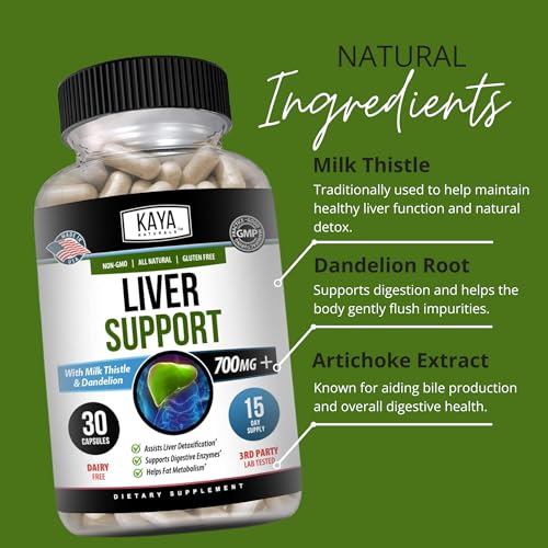 milk thistle for fatty liver health