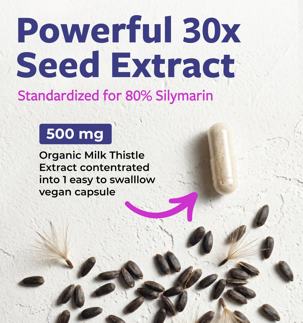 milk thistle for fatty liver support