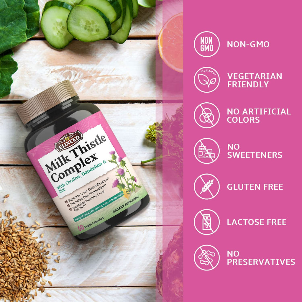 milk thistle for fatty liver support