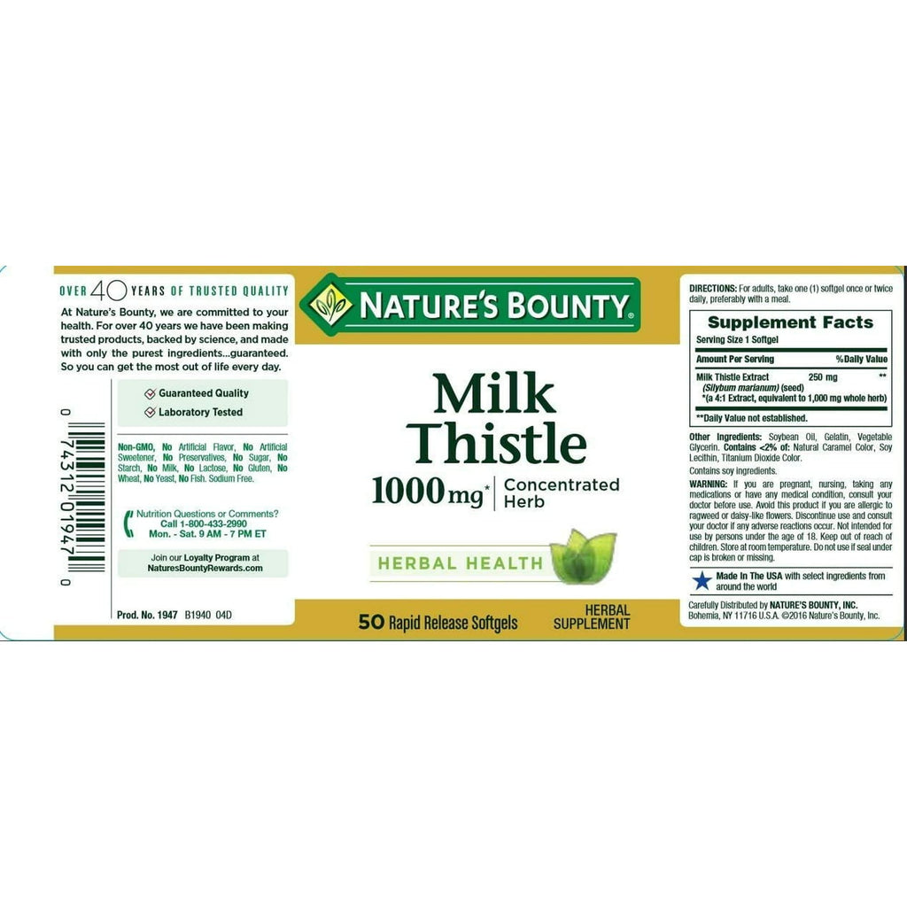 milk thistle for healthy digestion