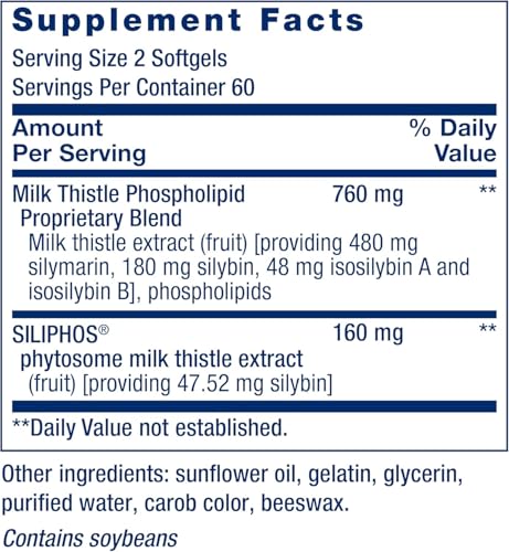 milk thistle for healthy liver function