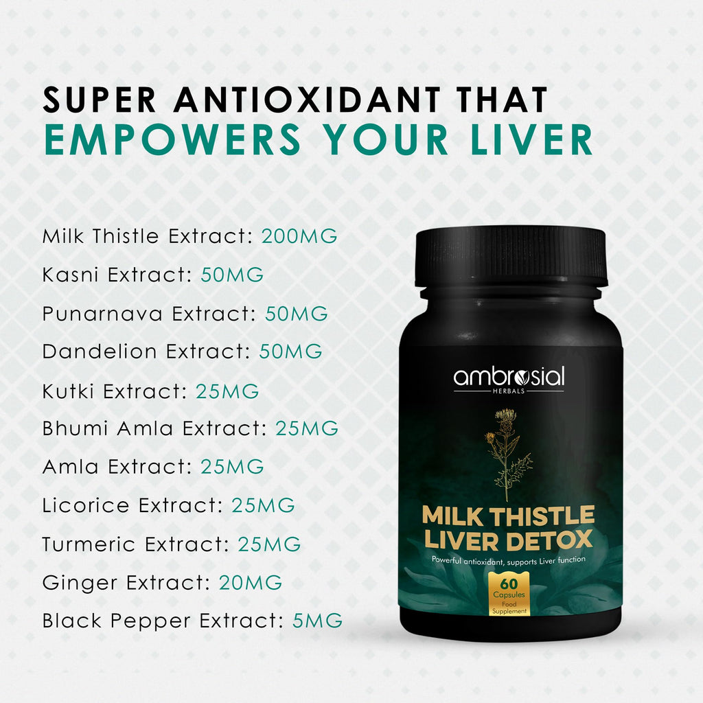 milk thistle for healthy liver function