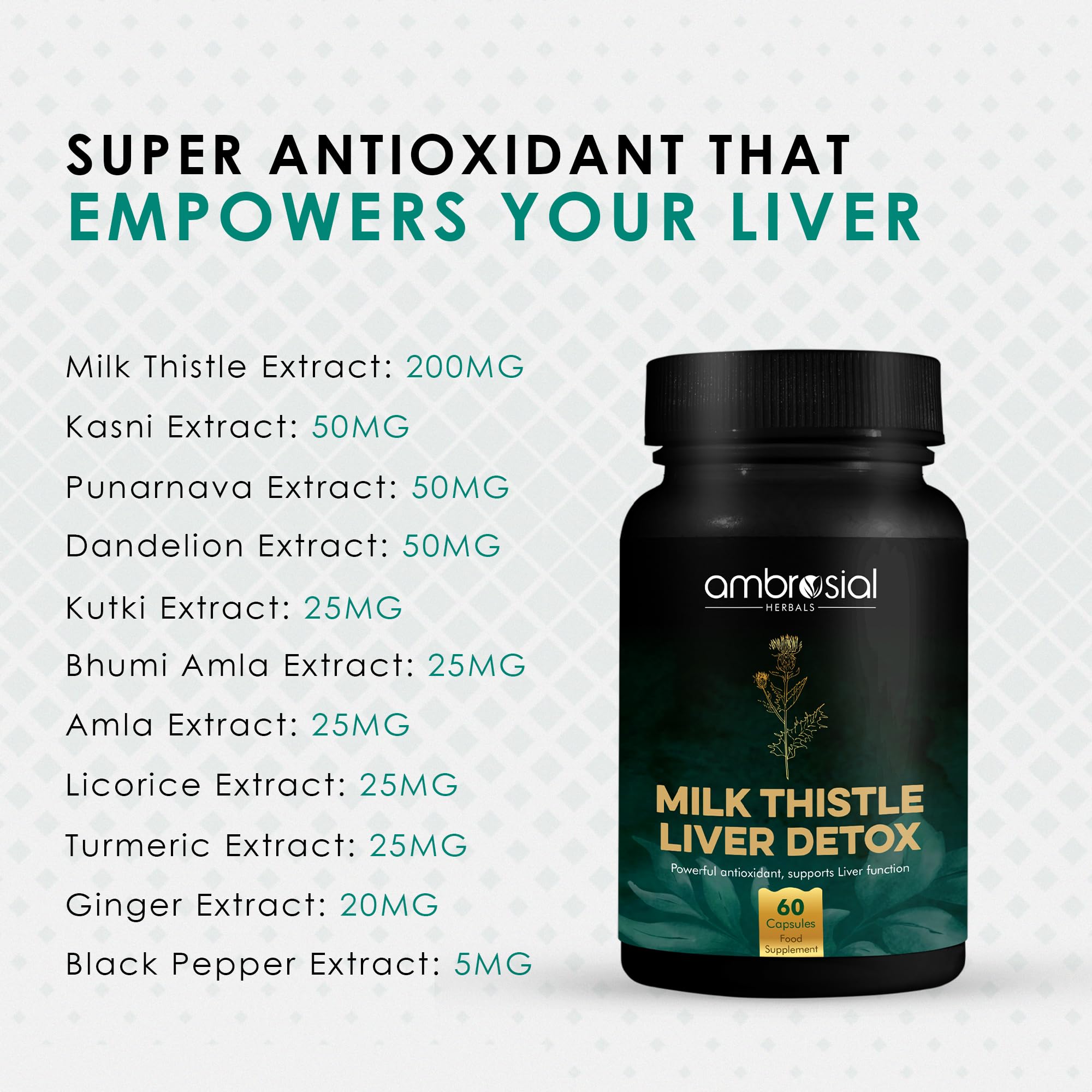 milk thistle for healthy liver function