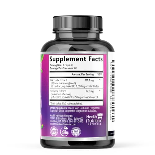 milk thistle for improved liver function