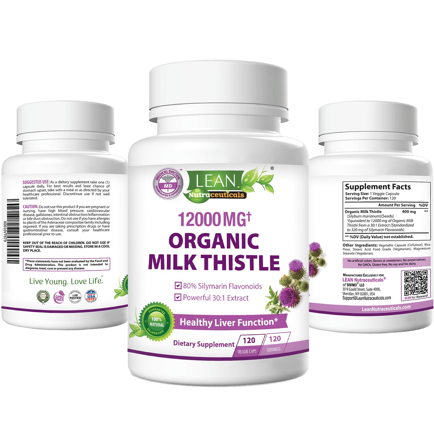 milk thistle for improved liver function