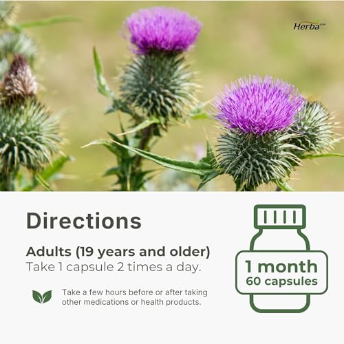 Milk thistle for liver function support