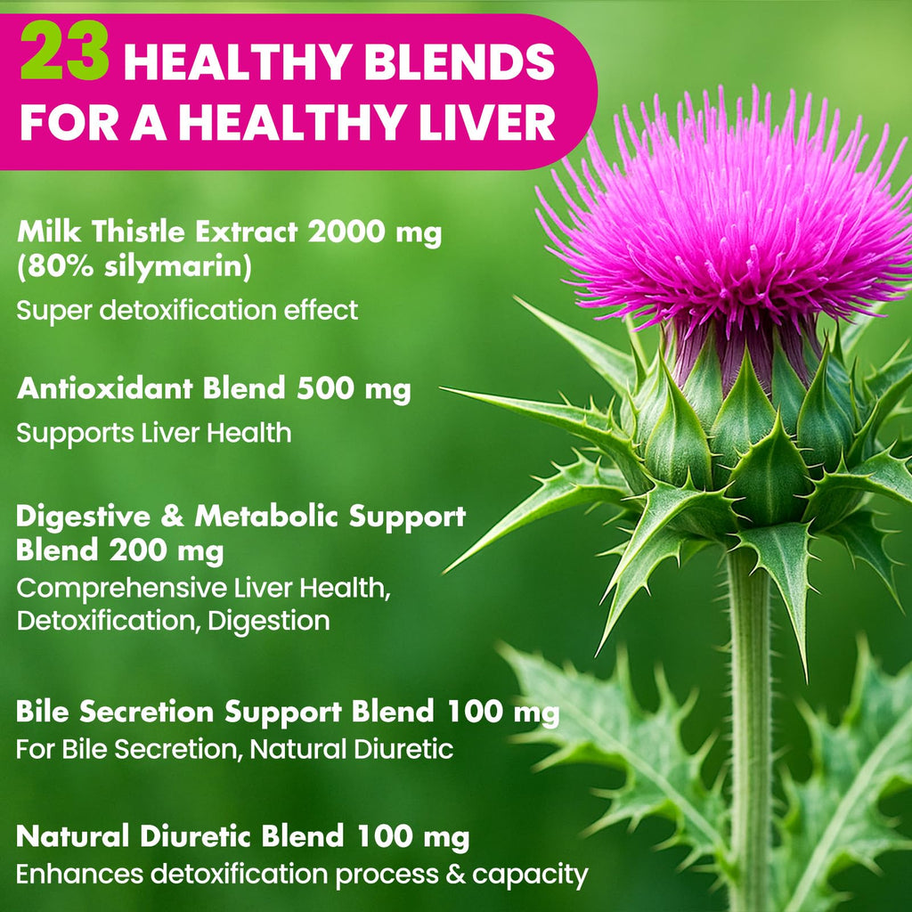 milk thistle for liver health