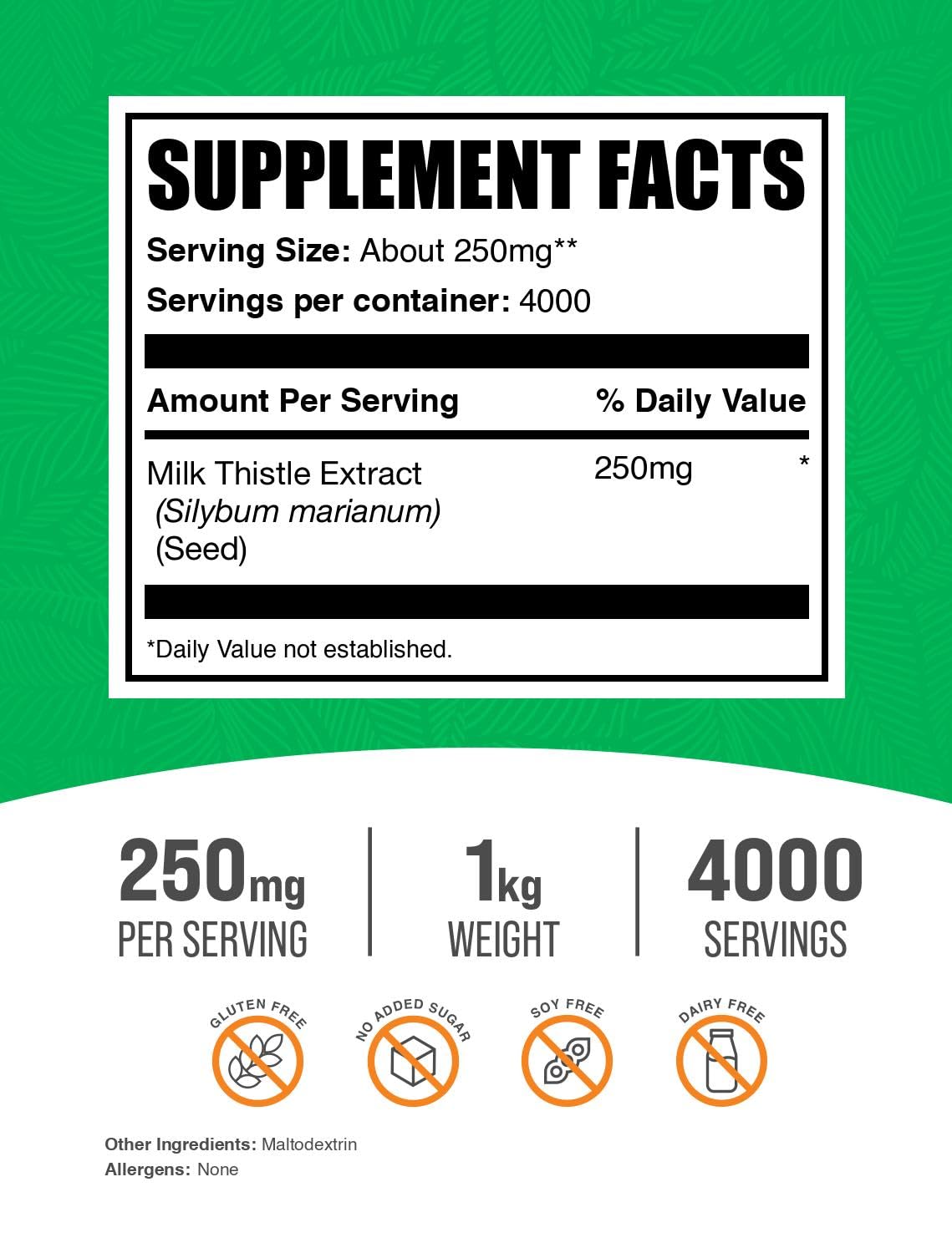milk thistle for liver support