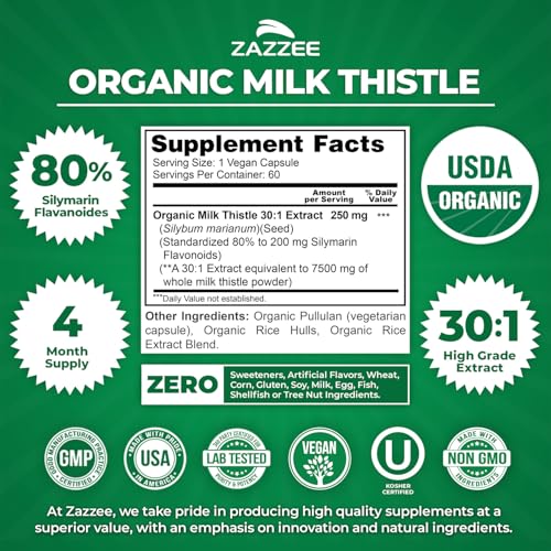 milk thistle for liver support