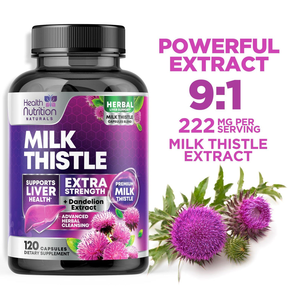 milk thistle for overall wellness support