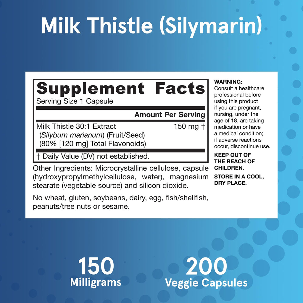 milk thistle for overall wellness
