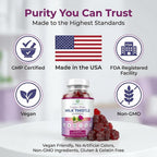 milk thistle gummies for digestive support