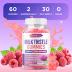 Milk Thistle gummies for digestive support