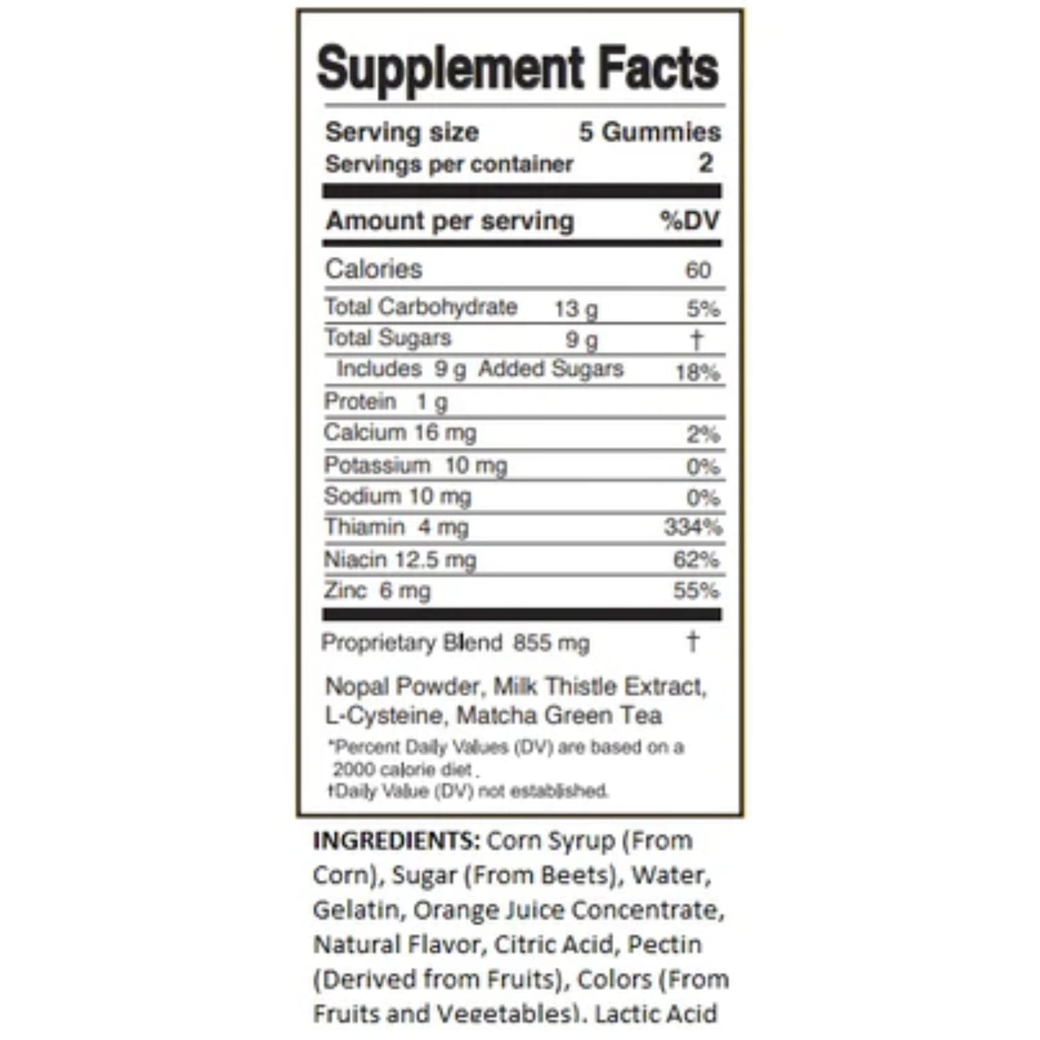 milk thistle gummies for everyday health