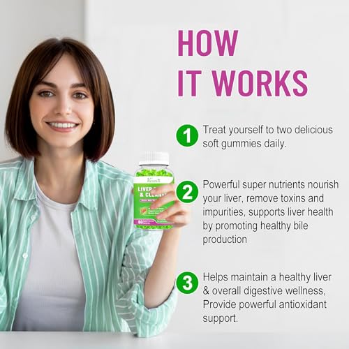 Milk thistle gummies for fatty liver