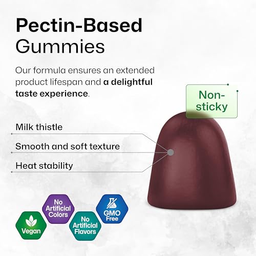 milk thistle gummies for fatty liver