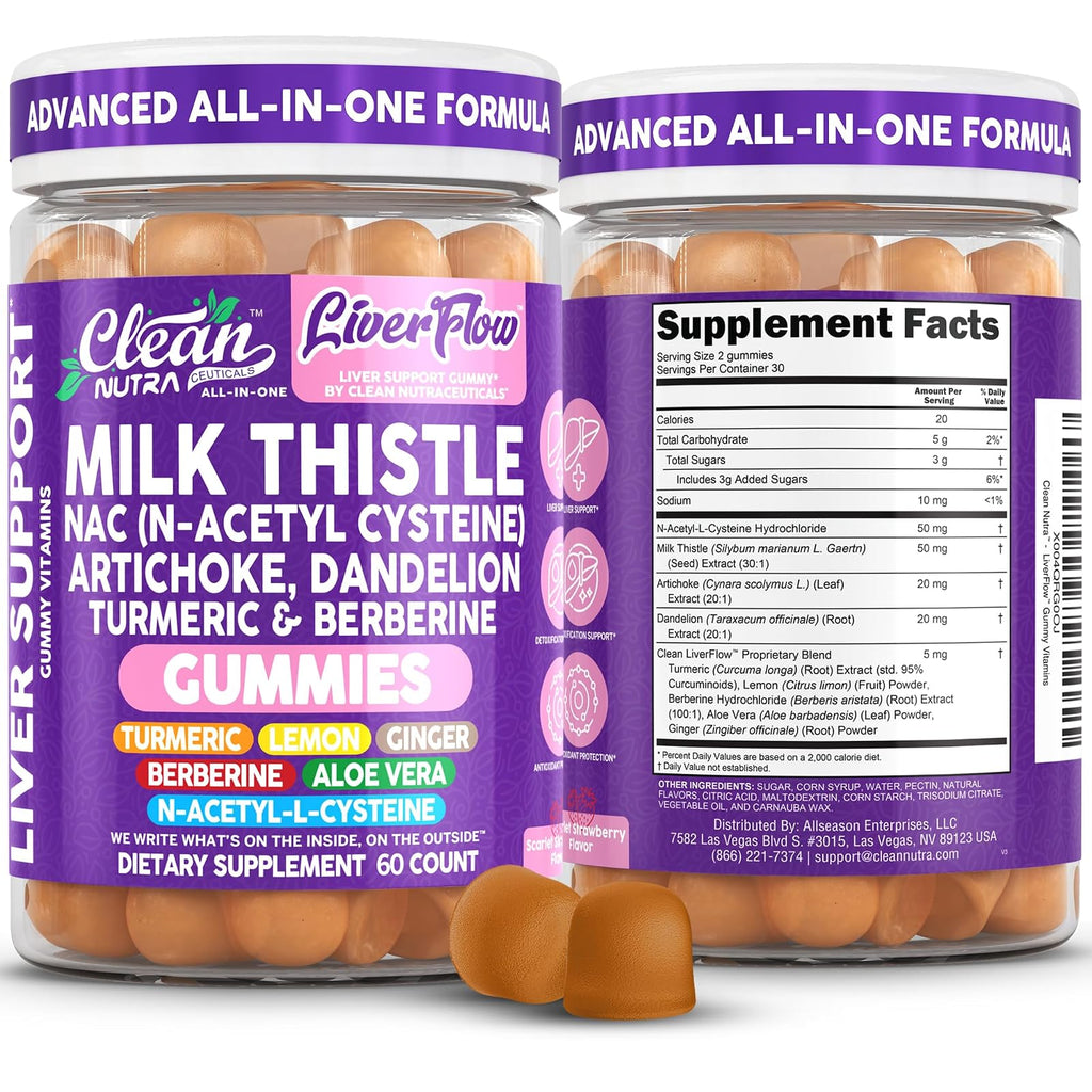 milk thistle gummies for liver health