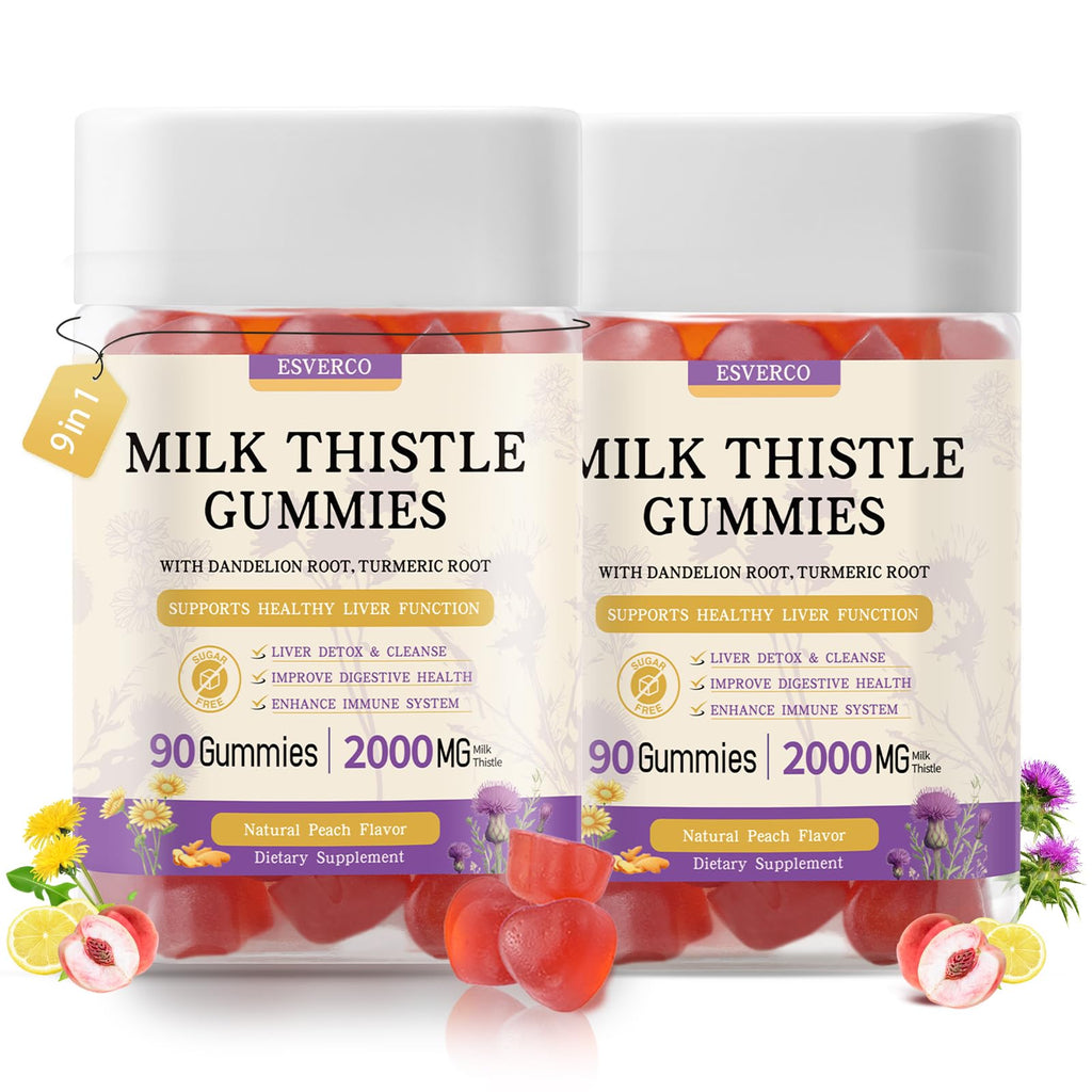 milk thistle gummies for liver health
