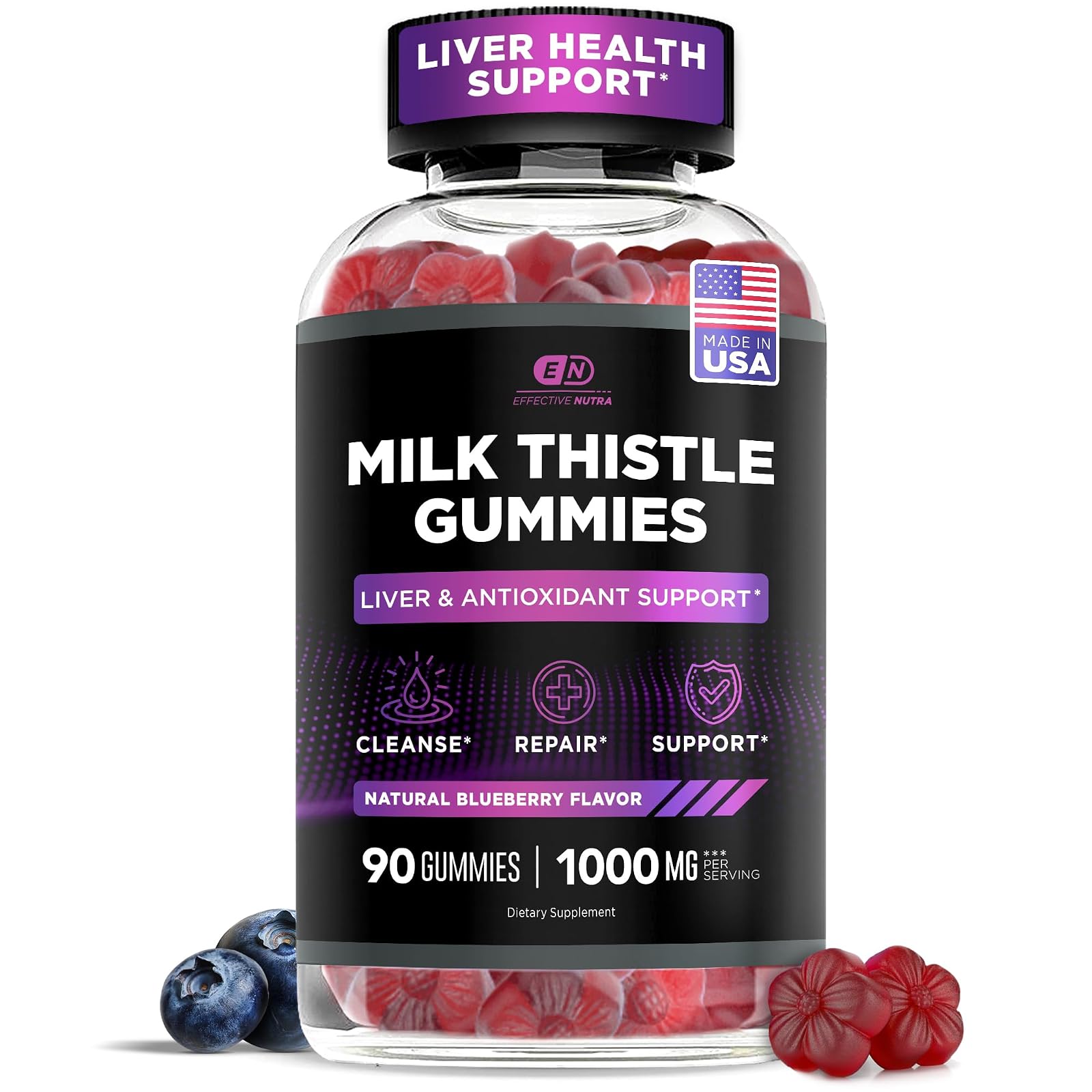 milk thistle gummies for liver health