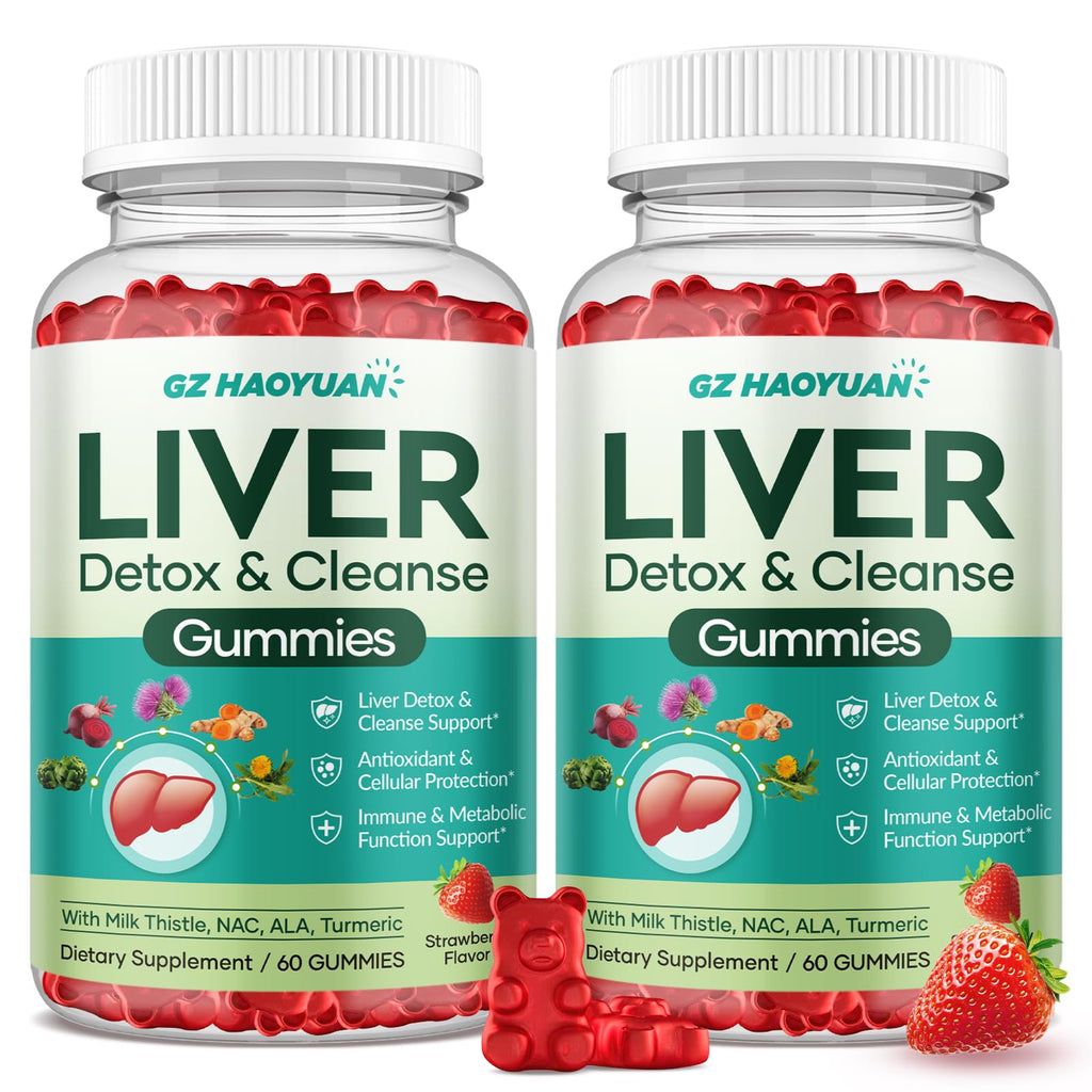 Milk thistle gummies for liver health