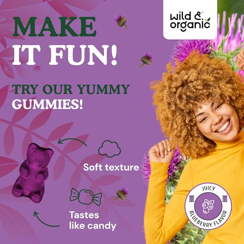 milk thistle gummies for wellness
