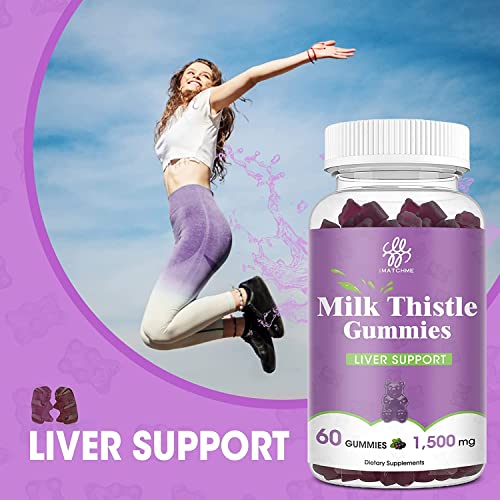 milk thistle gummies with silymarin benefits