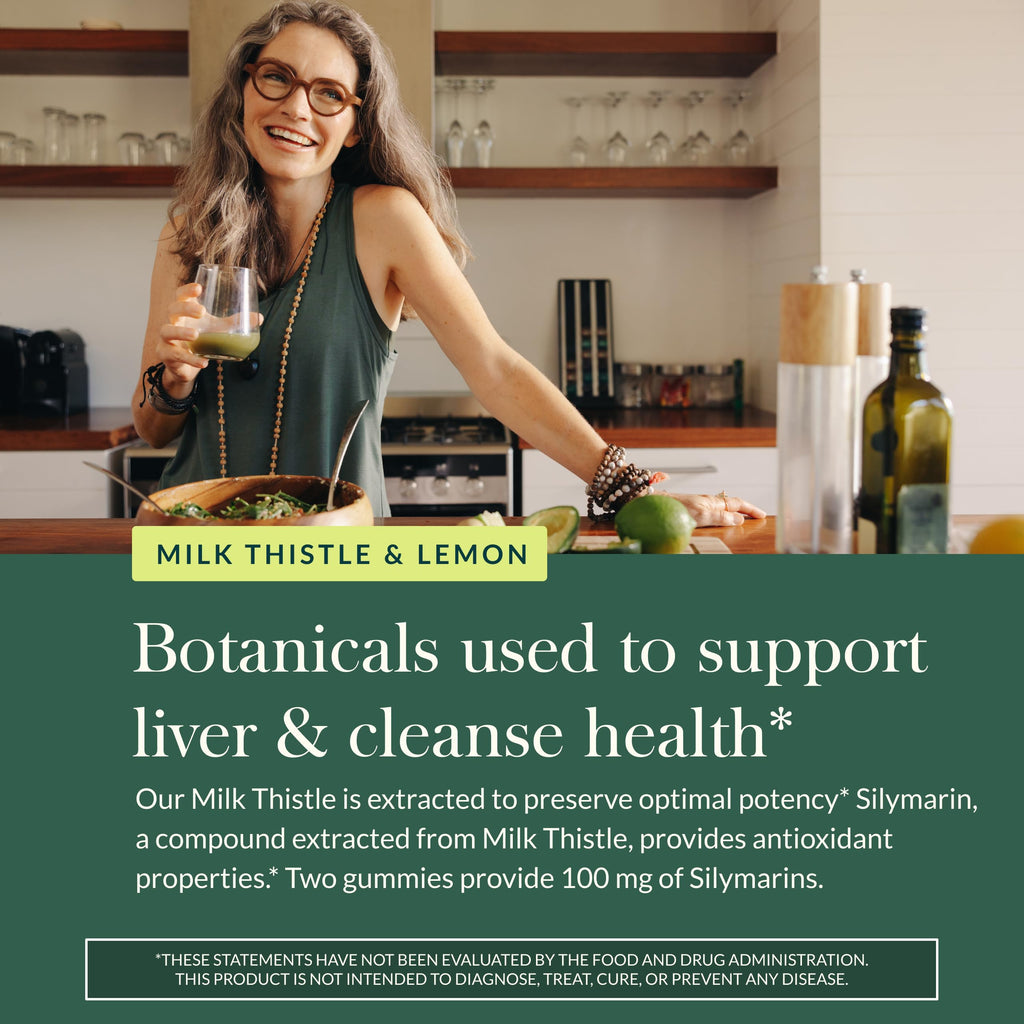 milk thistle gummies with silymarin
