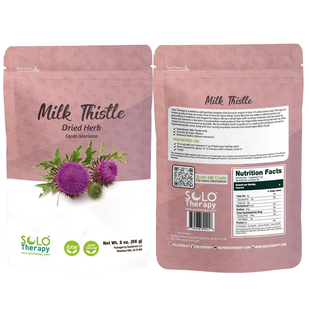 milk thistle herb for detox