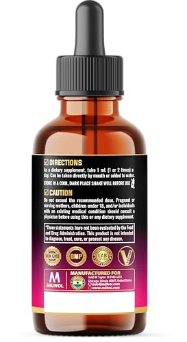 Milk thistle herbal drops for holistic health