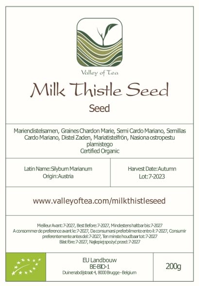 milk thistle herbal infusion benefits