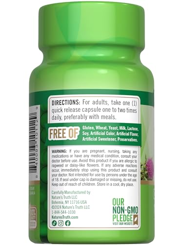 milk thistle herbal supplement benefits