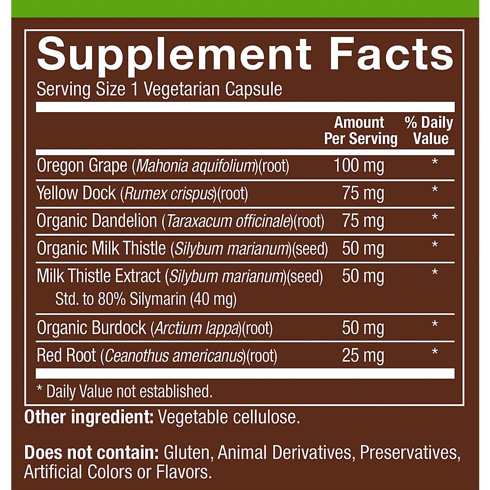 milk thistle herbal supplement benefits