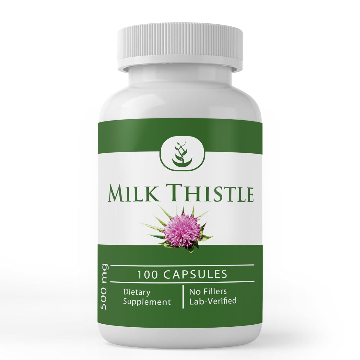 milk thistle herbal supplement capsules