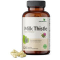 milk thistle herbal supplement capsules