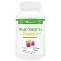 Milk Thistle herbal supplement capsules