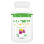 Milk Thistle herbal supplement capsules