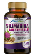 milk thistle herbal supplement capsules