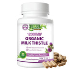 milk thistle herbal supplement capsules