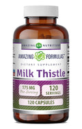 milk thistle herbal supplement capsules