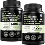milk thistle herbal supplement capsules