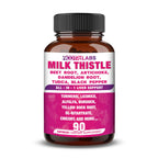 milk thistle herbal supplement capsules