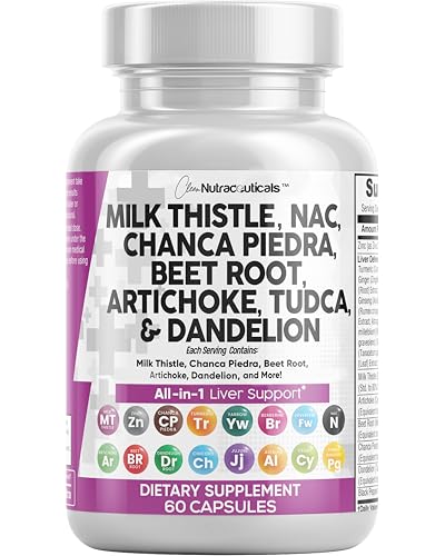 milk thistle herbal supplement capsules
